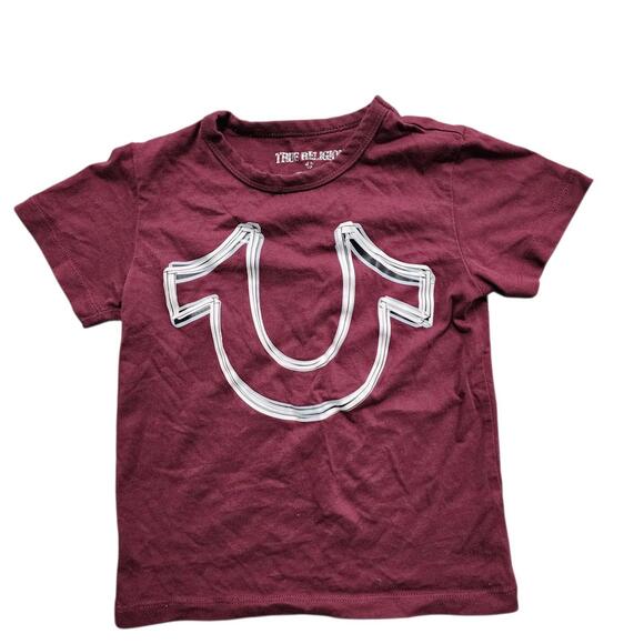 True Religion | Shirts & Tops | True Religion Big Horseshoe Logo Tshirt ...